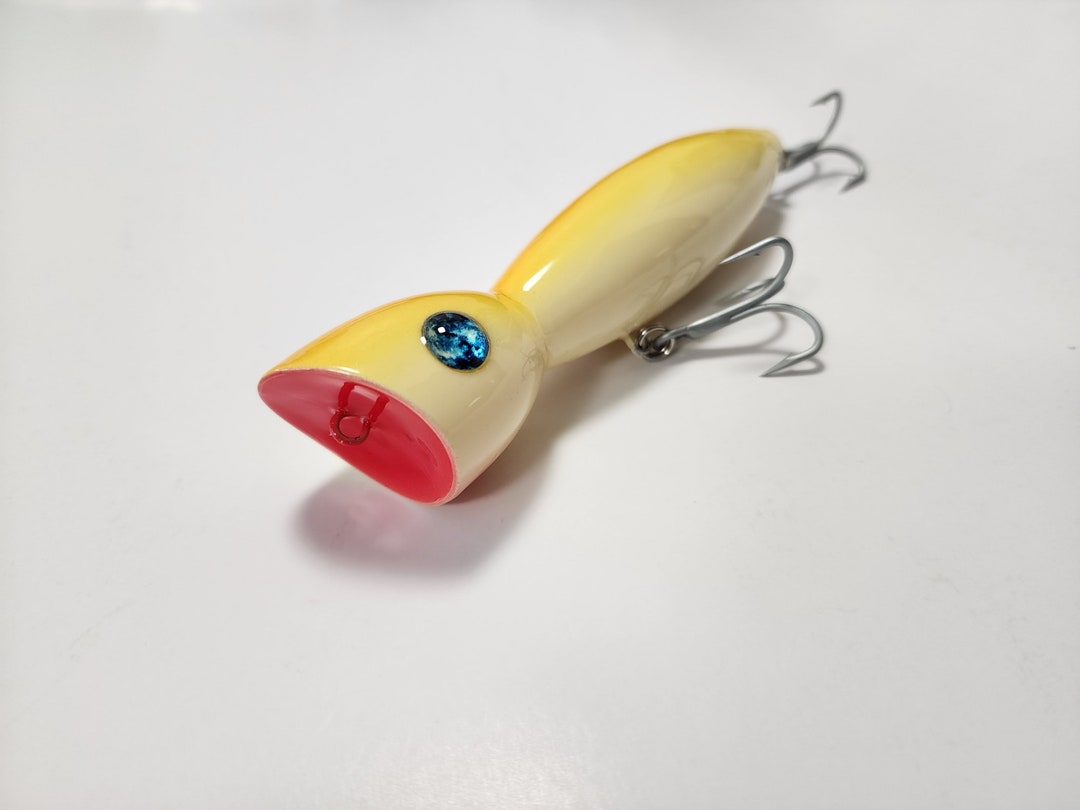5.5 Yellowbone Topwater Popper, Topwater Fishing Lures, Saltwater ...
