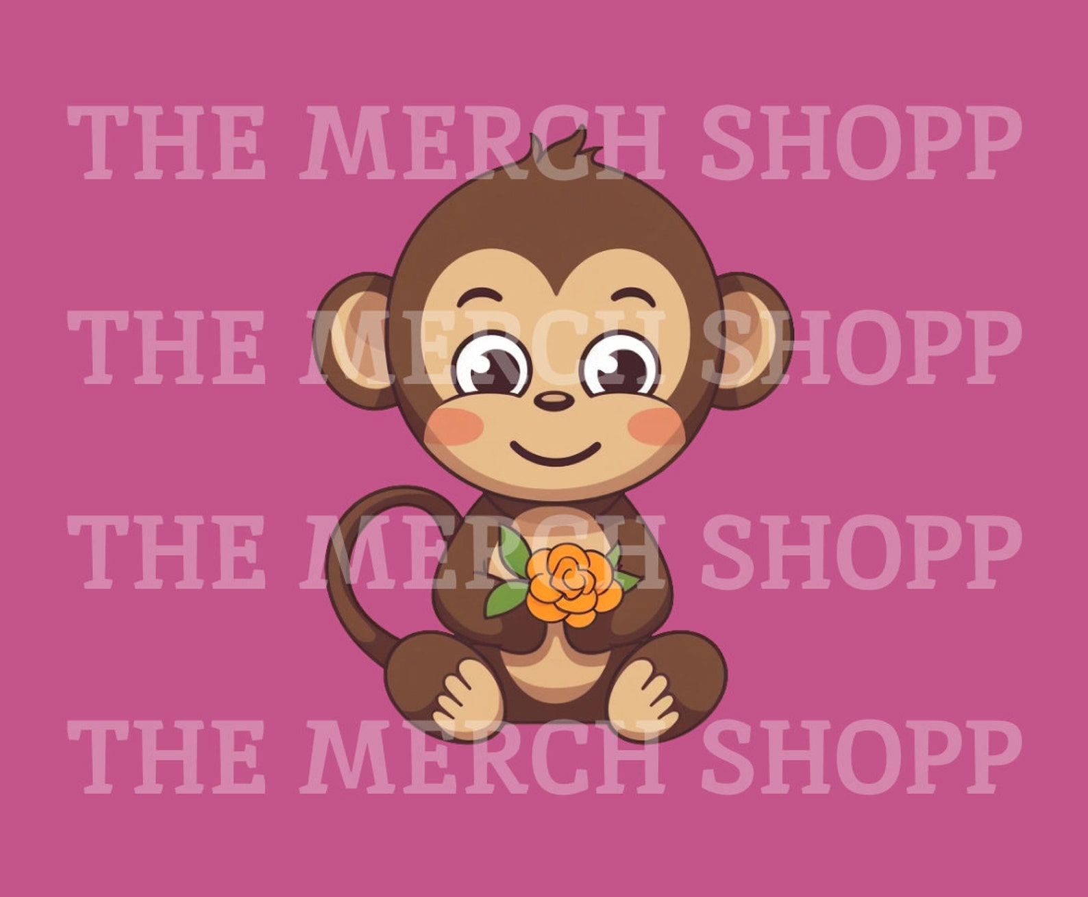Monkey Clipart Bundle Cute Monkeys Monkey Safari Jungle - Etsy