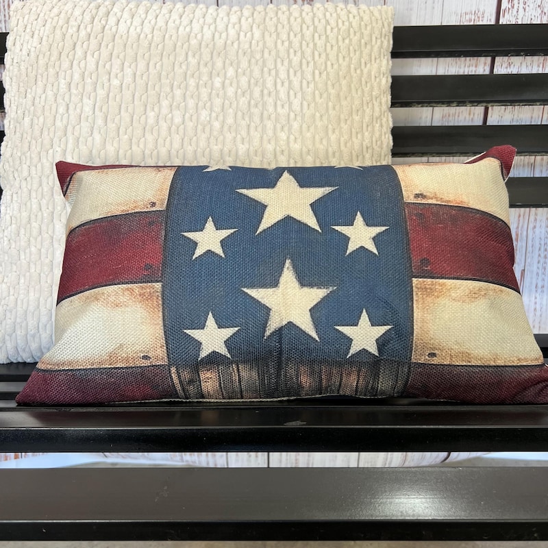 Patriotic Pillows 12 X20 - Etsy