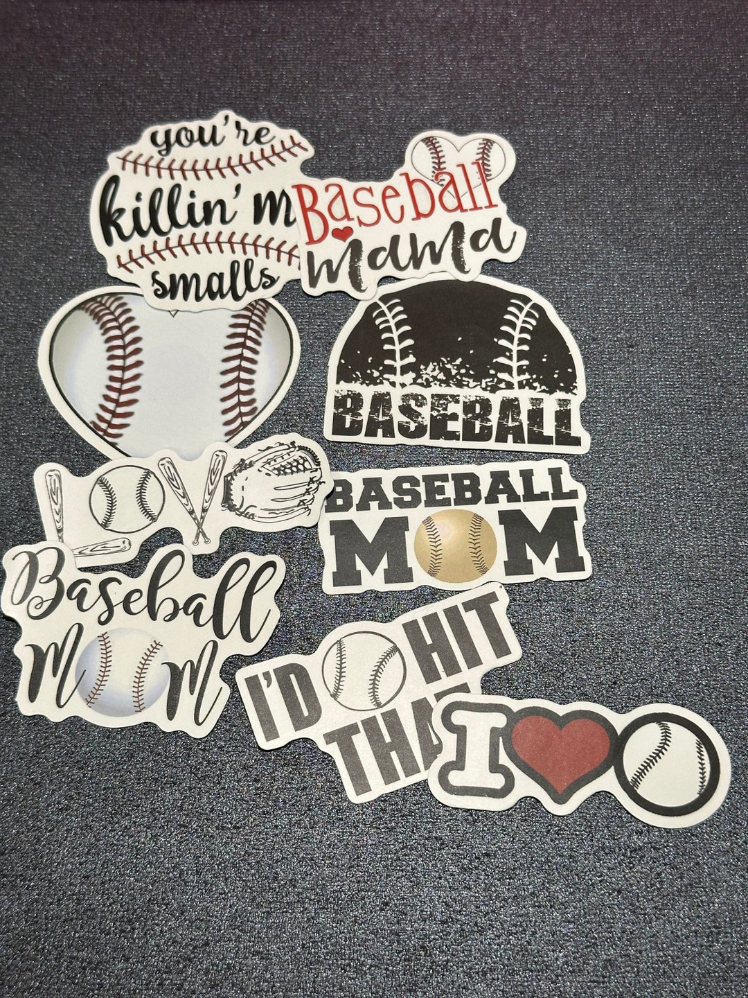 Baseball Mom Sticker Bundle - Etsy