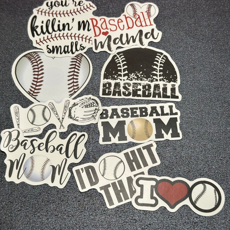 Baseball Mom Decal - Etsy
