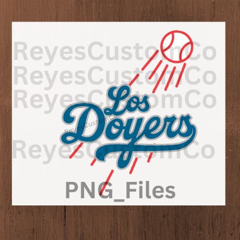 Los Doyers Los Angeles PNG Files Baseball Team Spanish Beisbol Logo ...