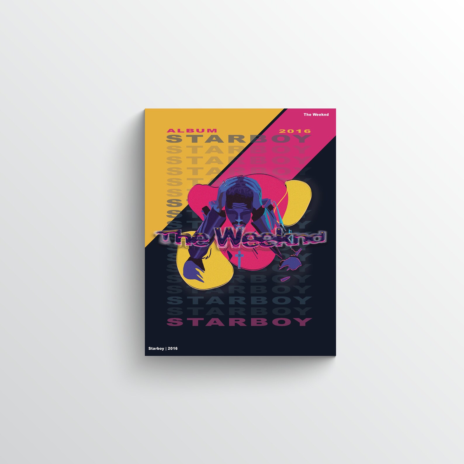 The Weeknd Starboy Printable Poster - Etsy