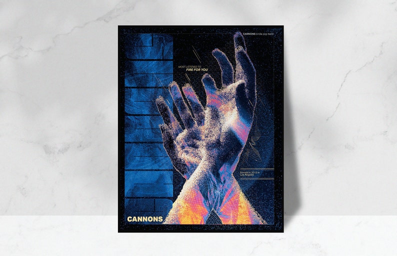 Cannons the Band Poster - Etsy