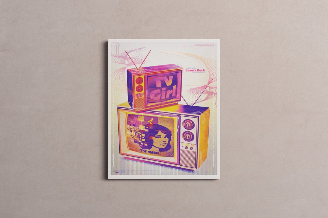 TV Girl Poster Digital Print - Etsy