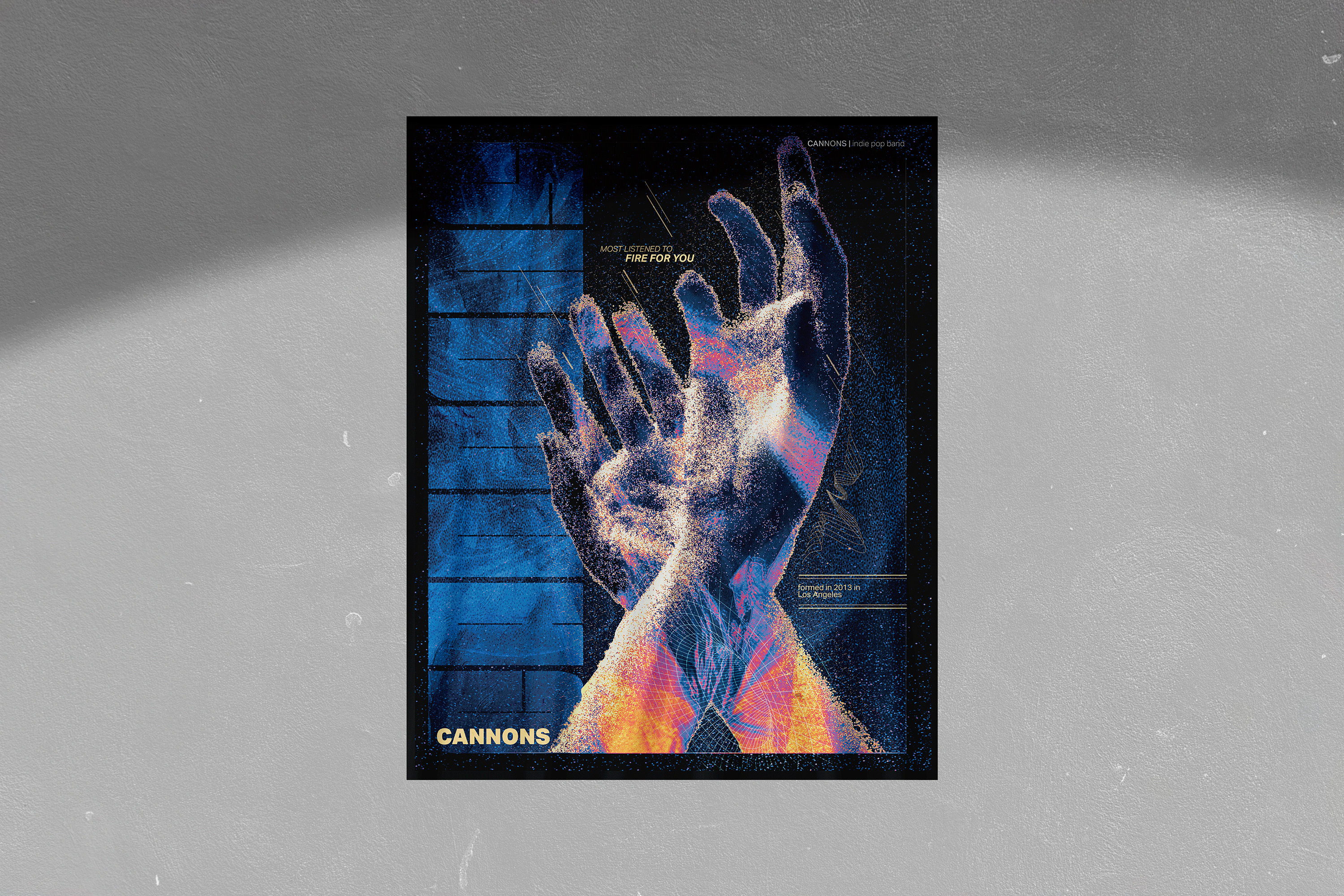 Cannons the Band Poster - Etsy