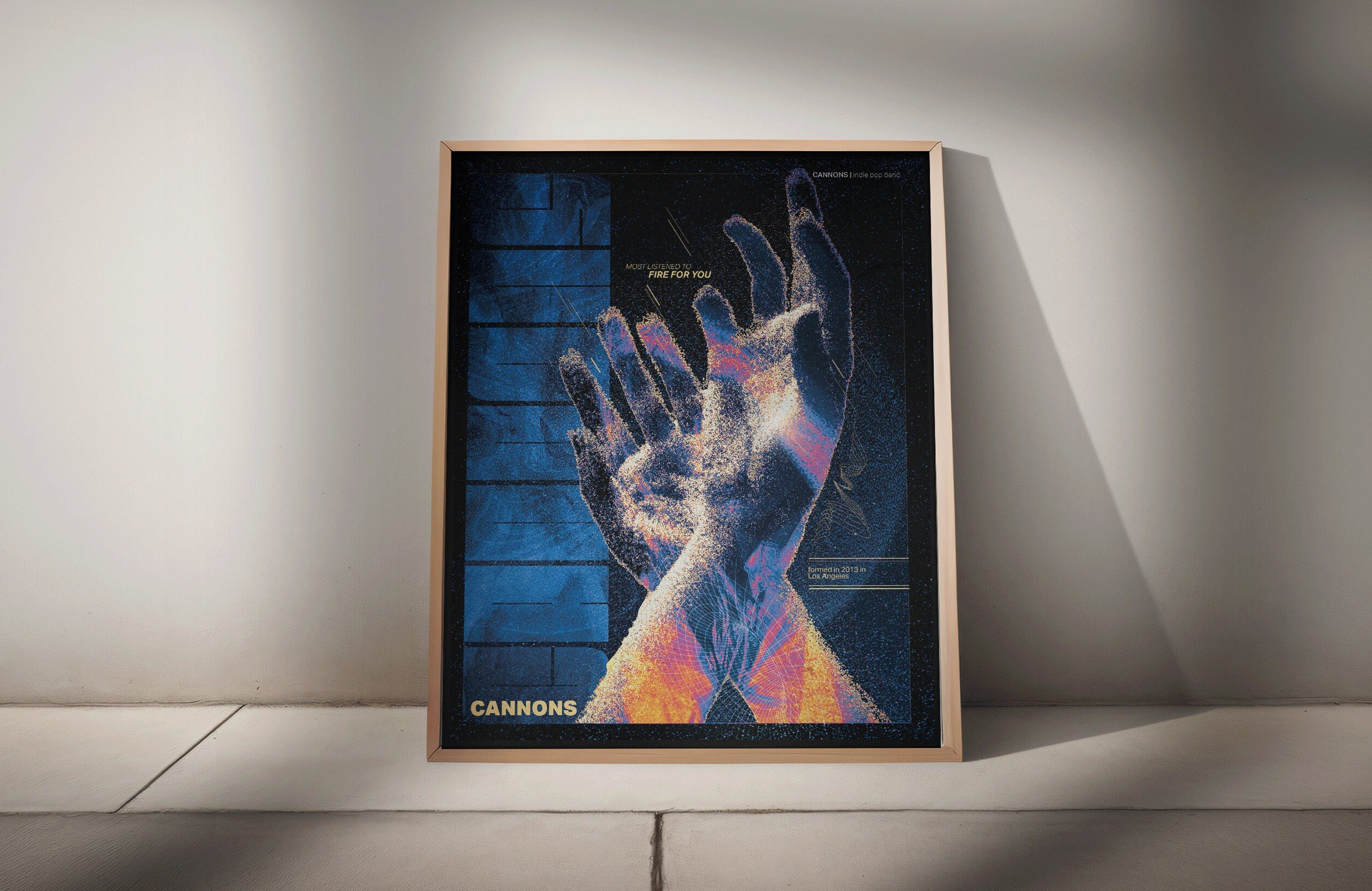 Cannons the Band Poster - Etsy