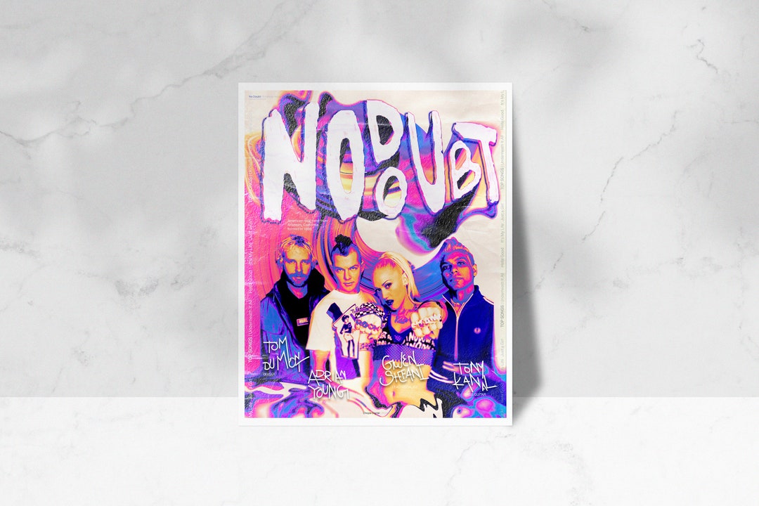 No Doubt Poster Digital Download - Etsy
