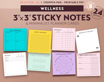 Bible Study Sticky Notes Printable Digital Etsy