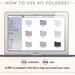 20 RAINBOW Desktop Folder Icons Mac & Windows, Customizable Icons ...