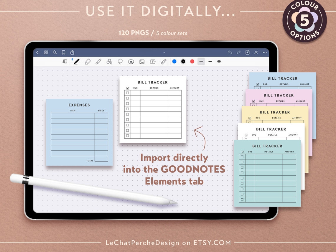 Minimalist 3x3 Sticky Notes, Planner Cards (PDF, PNG) - Etsy