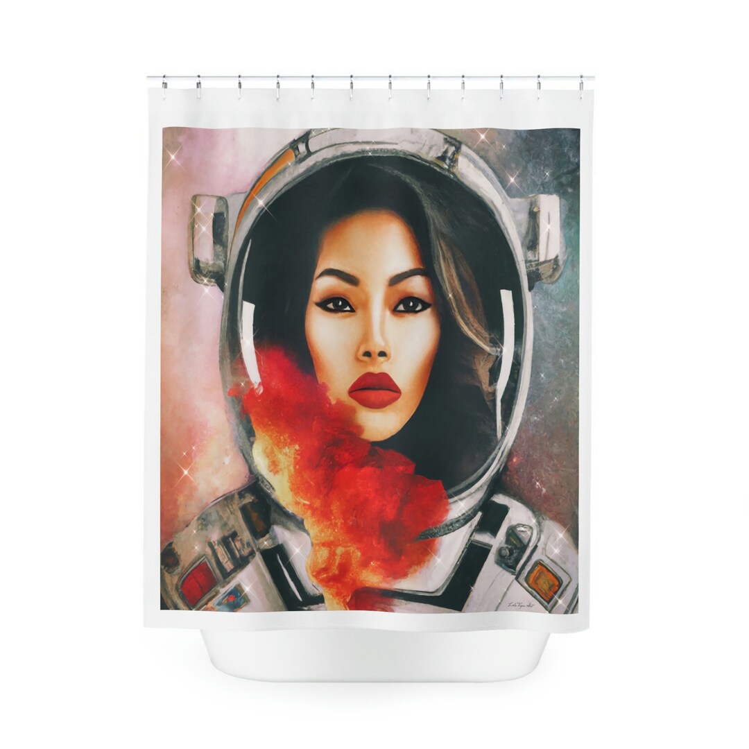 Astronaut, Space, Shower Curtain, Home Accessories, Bathroom Décor ...