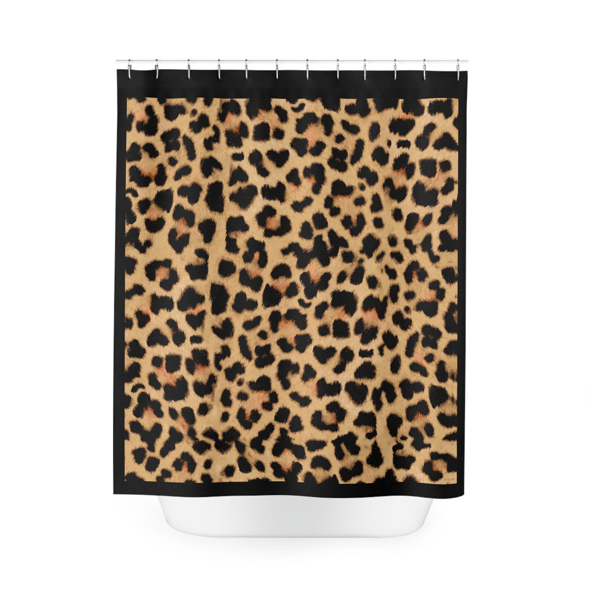 Leopard Print Shower Curtain, Shower Curtain, Home Accessories ...