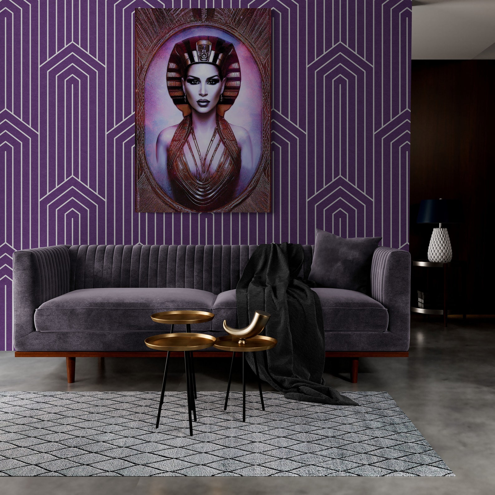 Egyptian Woman, Ancient Egypt, Wall Art, Wall Art Canvas, Wall Art ...