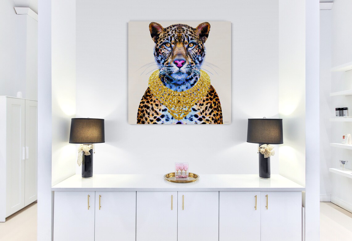 Leopard Wall Art Animals Wall Art Wall Art Canvas Wall Art - Etsy