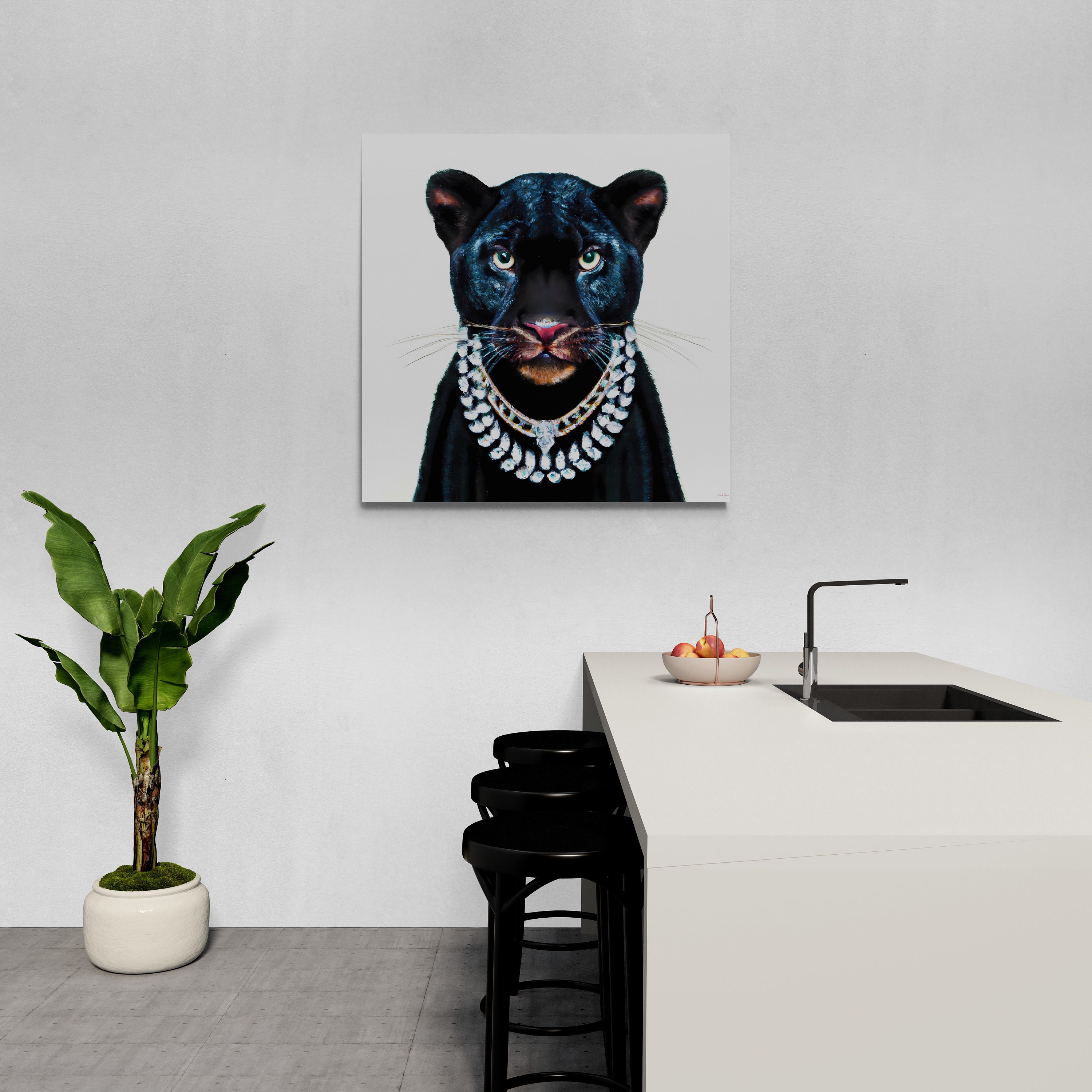 Black Panther, Animal Prints, Panther Wall Art, Wall Art, Wall Art ...