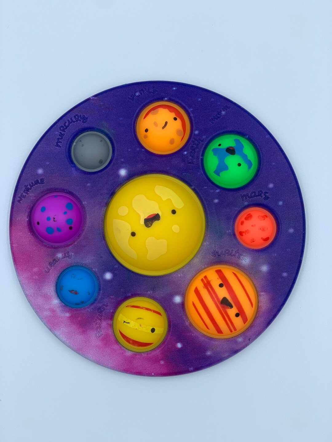 Planet Fidget Pop It - Etsy
