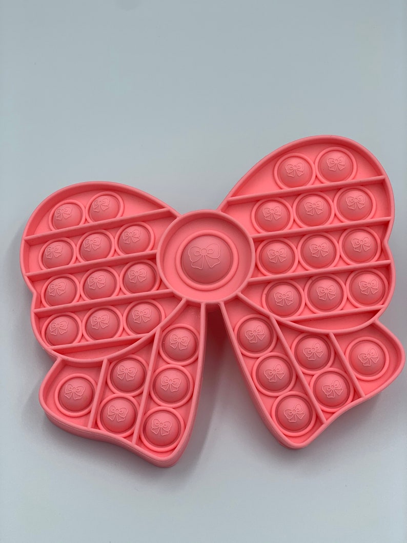 Bow Pop It (pink) - Etsy