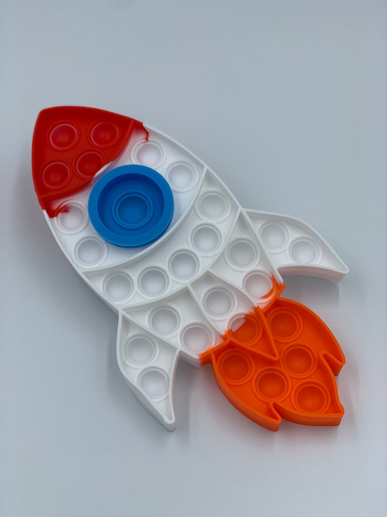Rocket Pop It - Etsy