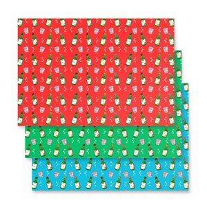 Cute Korean Soju Drink and Shot Glasses Wrapping Paper Sheets - Etsy