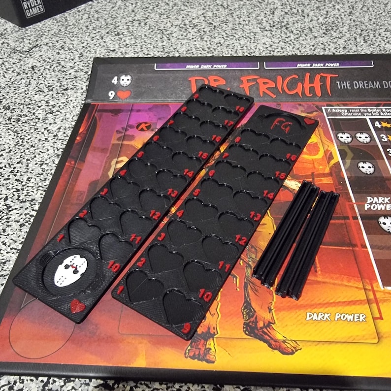 Final Girl Board Game Accessory Pack (unofficial) - Health Trays With ...
