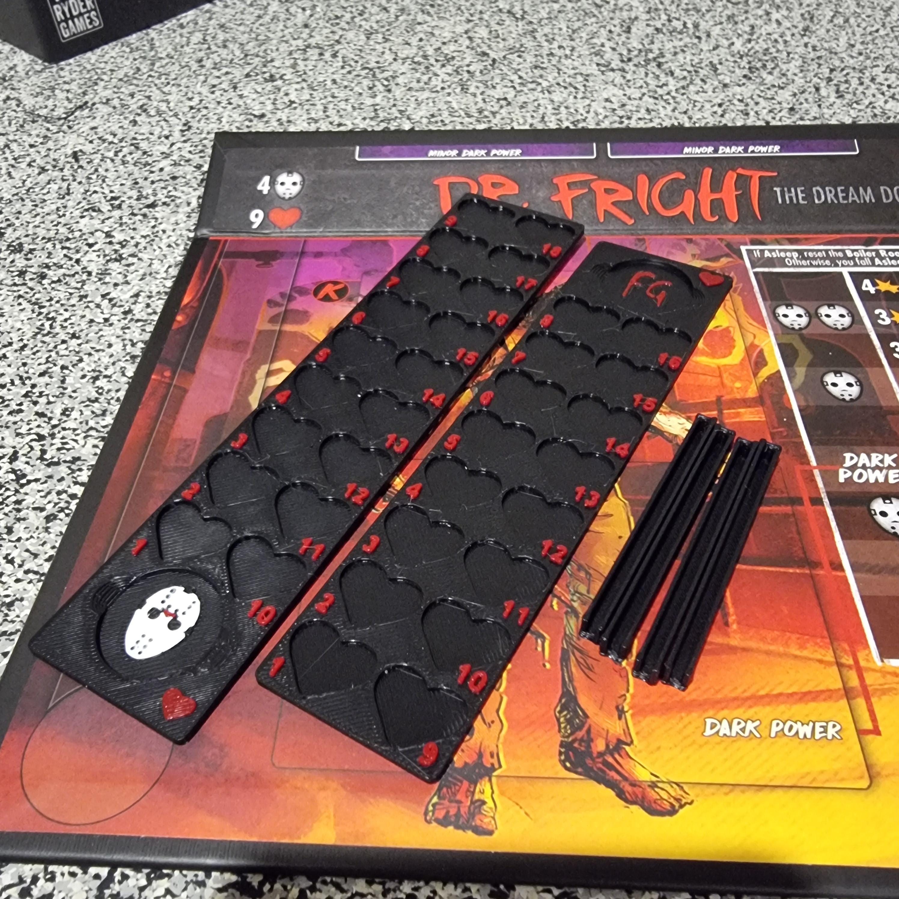 Final Girl Board Game Accessory Pack (unofficial) - Health Trays With ...