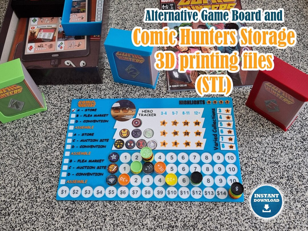 Comic Hunters Alternative Score Board and Storage Solution ( Insert ...
