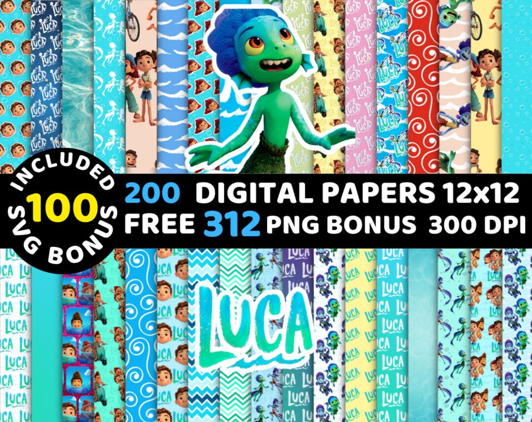 Luca Digital Papers, Luca Wallpers, Luca Backgrounds, Luca Clipart Png ...
