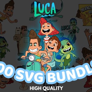 Luca Svg, Luca Bruno Bundle Svg, Luca Clipart, Svg Files for Cricut ...