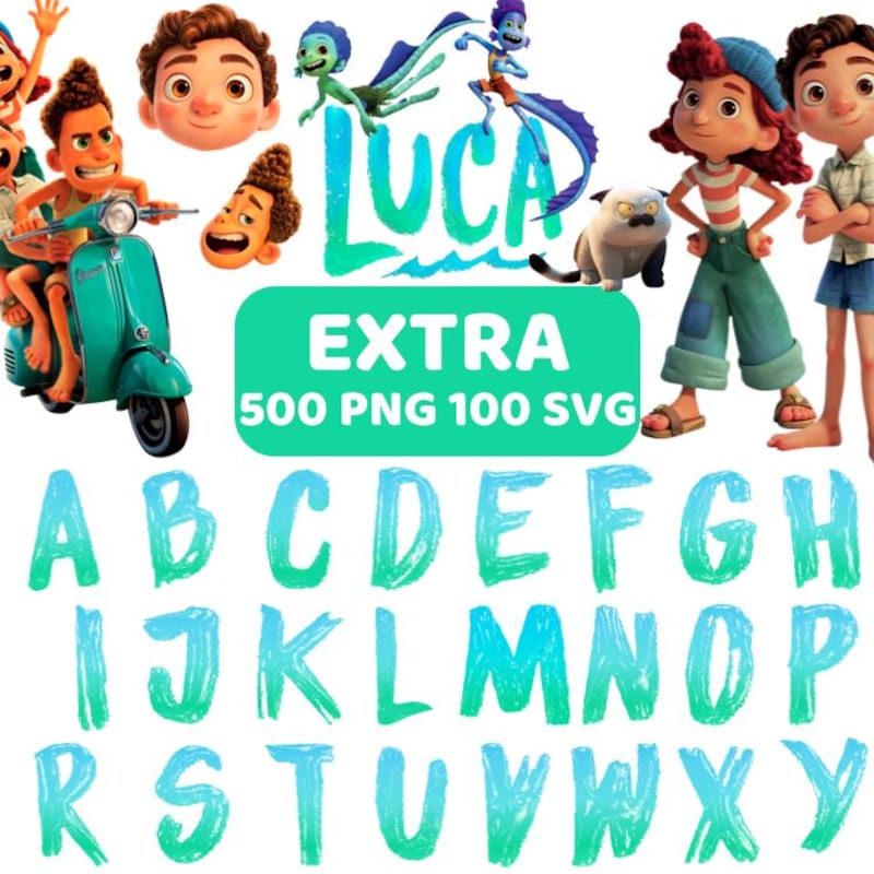Pixar Svg Files - Etsy