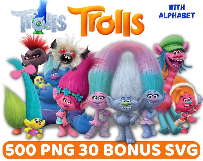 Trolls Png Transparent Backgrounds, Trolls Svg, Trolls Clipart Png ...