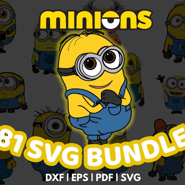 Minions Eyes Svg - Etsy