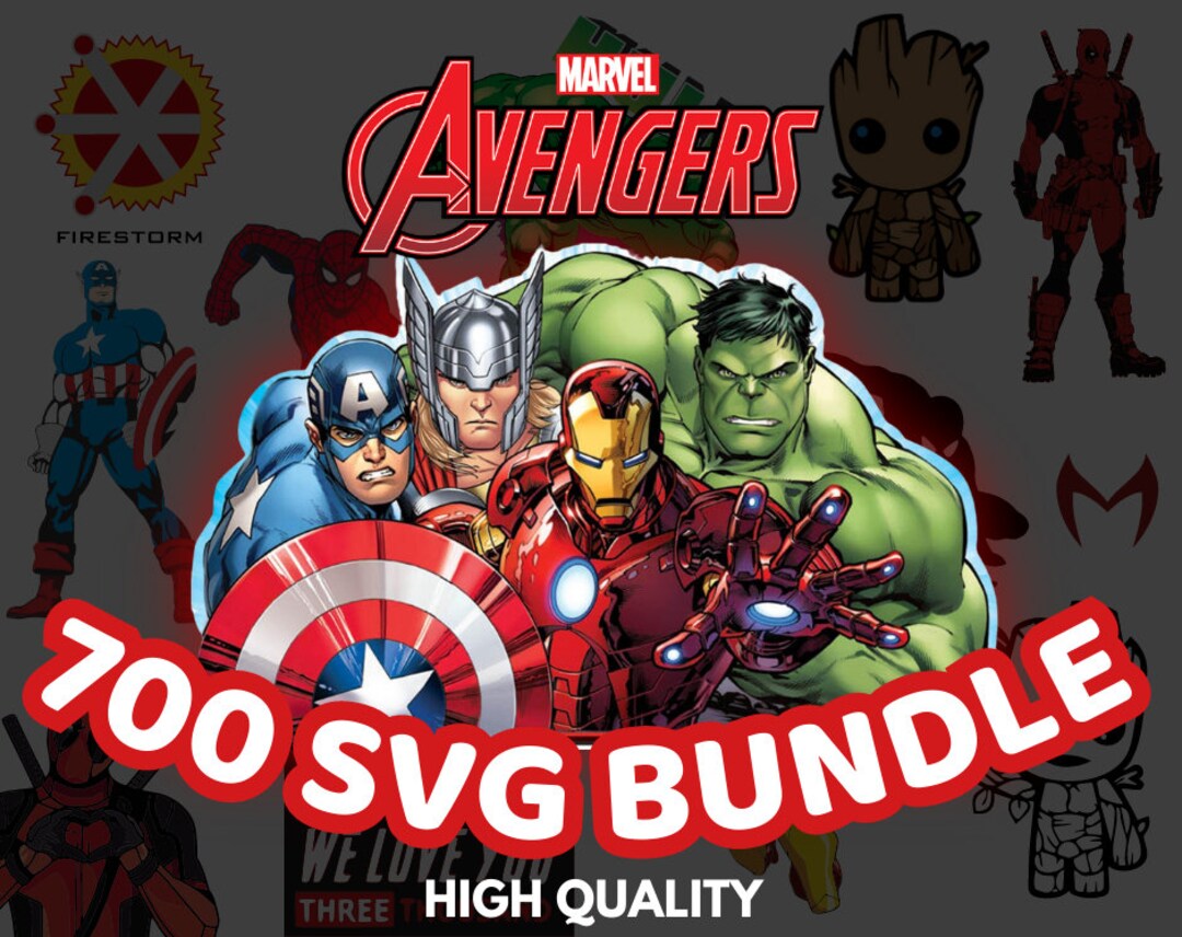 Avengers Svg, Avengers Super Heros Svg, Avengers Clipart, Svg Files for ...