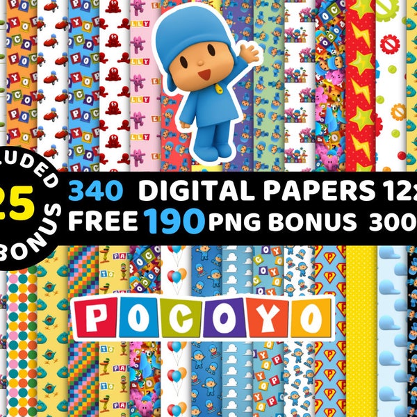 Pocoyo - Etsy