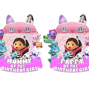 Gabbys Dollhouse Birthday Png, Gabbys Birthday Printable, Gabbys ...
