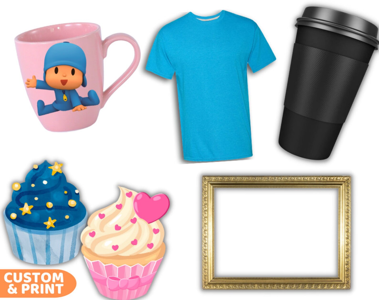 Pocoyo Clipart Png, Pocoyo Svg Bundle, Pocoyo. Birthday Party, Pocoyo ...