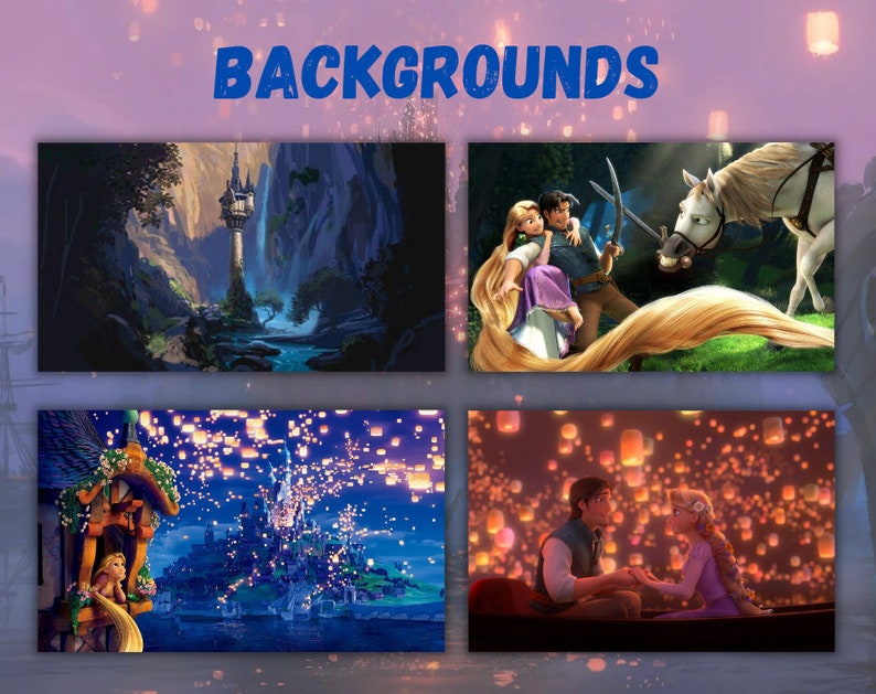 Tangled Clipart Png Tangled Svg Bundle Tangled Stickers - Etsy