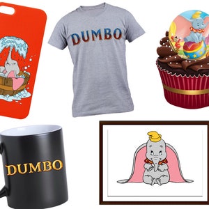 Dumbo Clipart Png, Dumbo Svg Bundle, Dumbo Characters Transparent ...