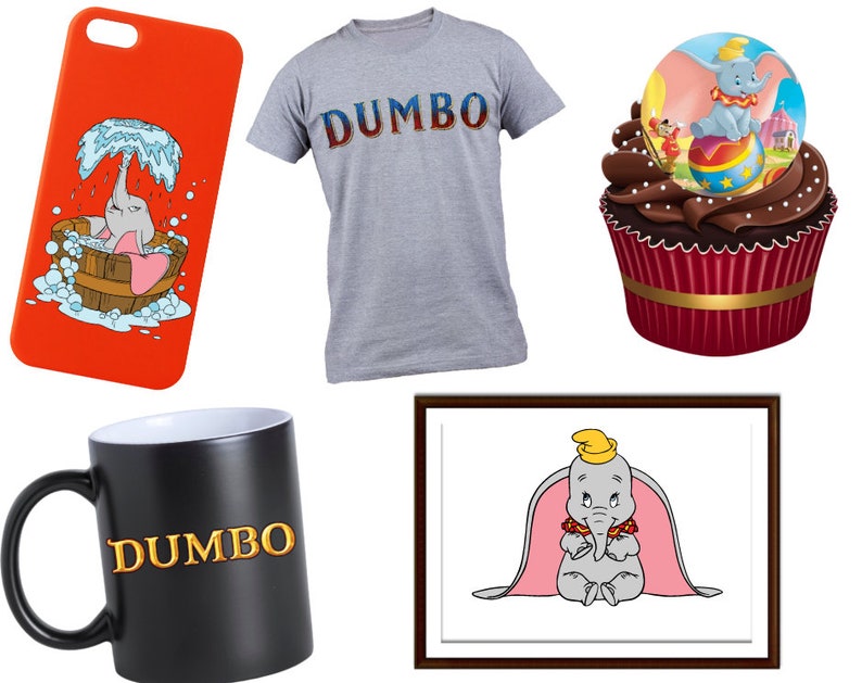 Dumbo Clipart Png, Dumbo Svg Bundle, Dumbo Characters Transparent ...