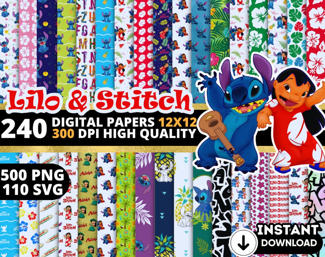 Stitch Digital Papers, Stitch Wallpers, Stitch Backgrounds, Stitch ...