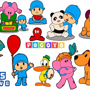 Pocoyo Clipart Png, Pocoyo Svg Bundle, Pocoyo. Birthday Party, Pocoyo ...
