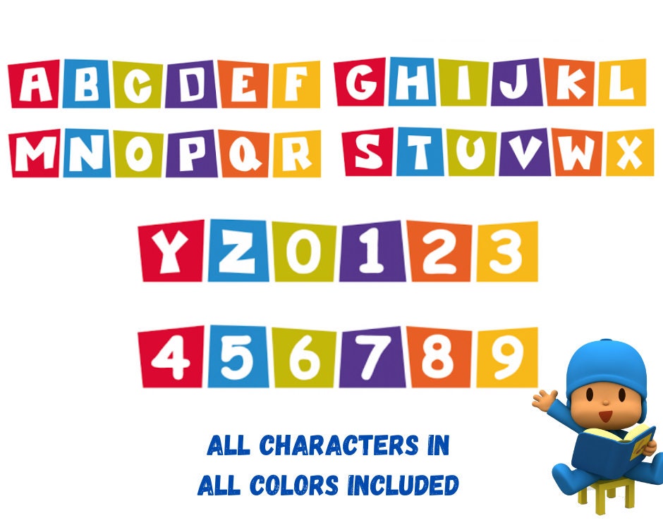 Pocoyo Clipart Png Pocoyo Svg Bundle Pocoyo. Birthday Party - Etsy UK