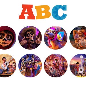 Coco Font Png Bundle, Coco Alphabet Letters Clipart, Sublimation File ...