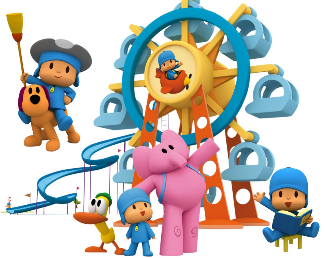 Pocoyo Clipart Png, Pocoyo Svg Bundle, Pocoyo. Birthday Party, Pocoyo ...