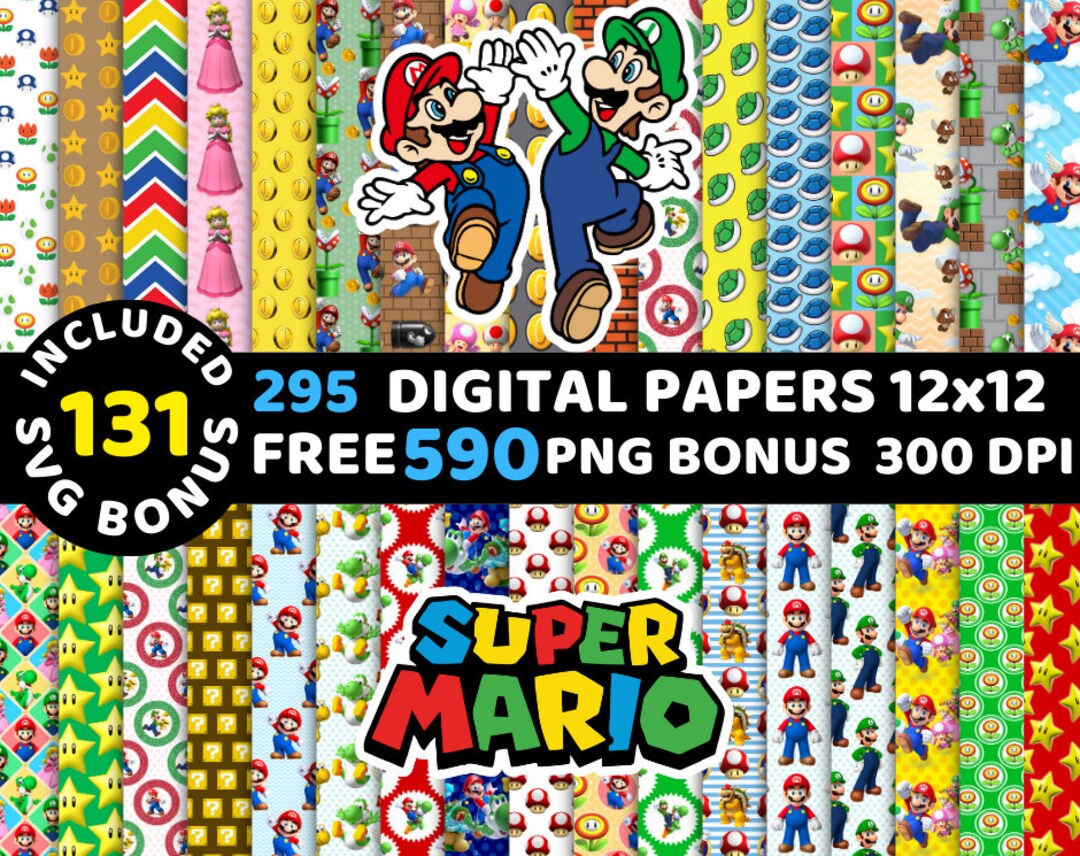 Super Mario Digital Papers, Super Mario Wallpers, Super Mario ...