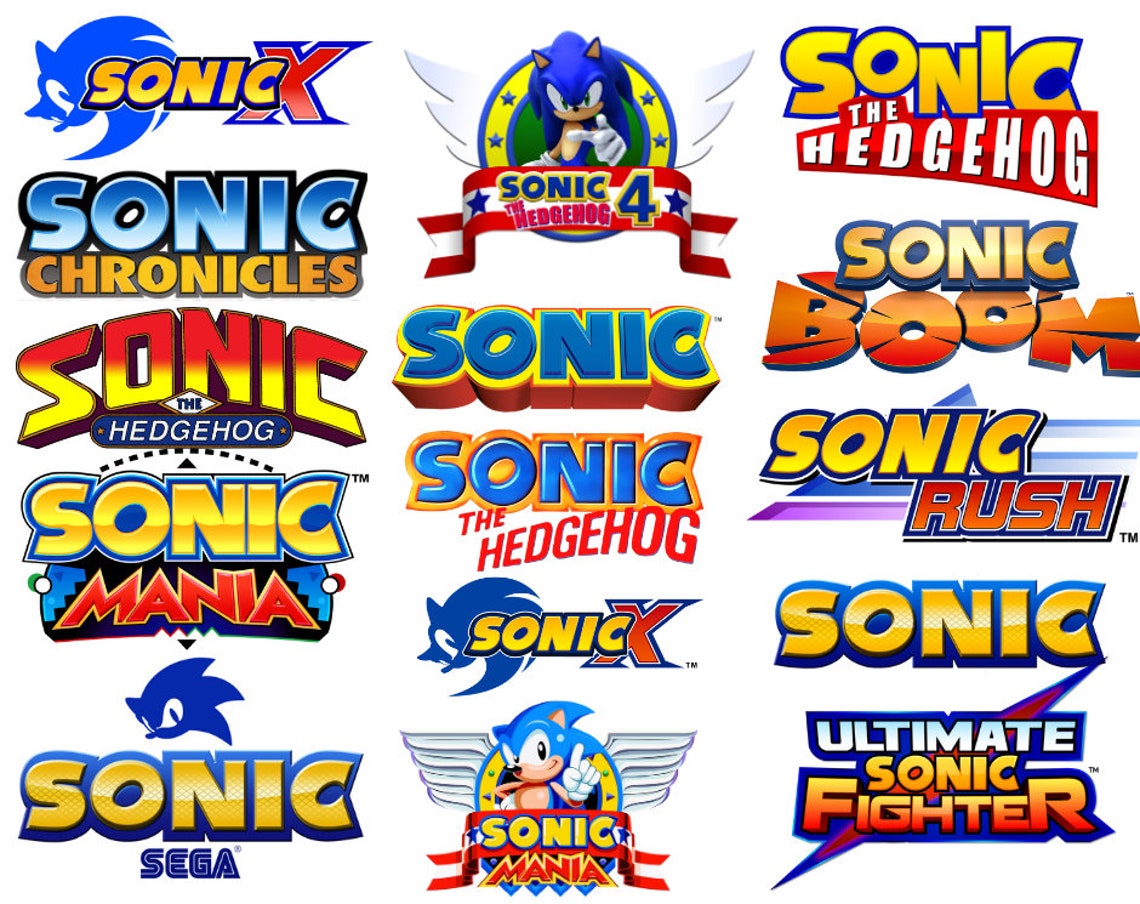 Sonic Clipart Png, Sonic Svg Bundle, Sonic the Hedgehog Png Transparent ...