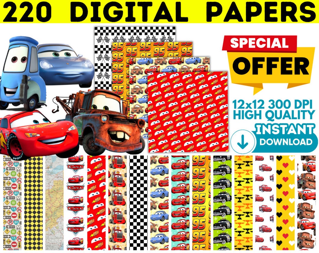 Cars Digital Papers 300 Dpi, Cars Wallpers, Cars Backgrounds, Cars ...