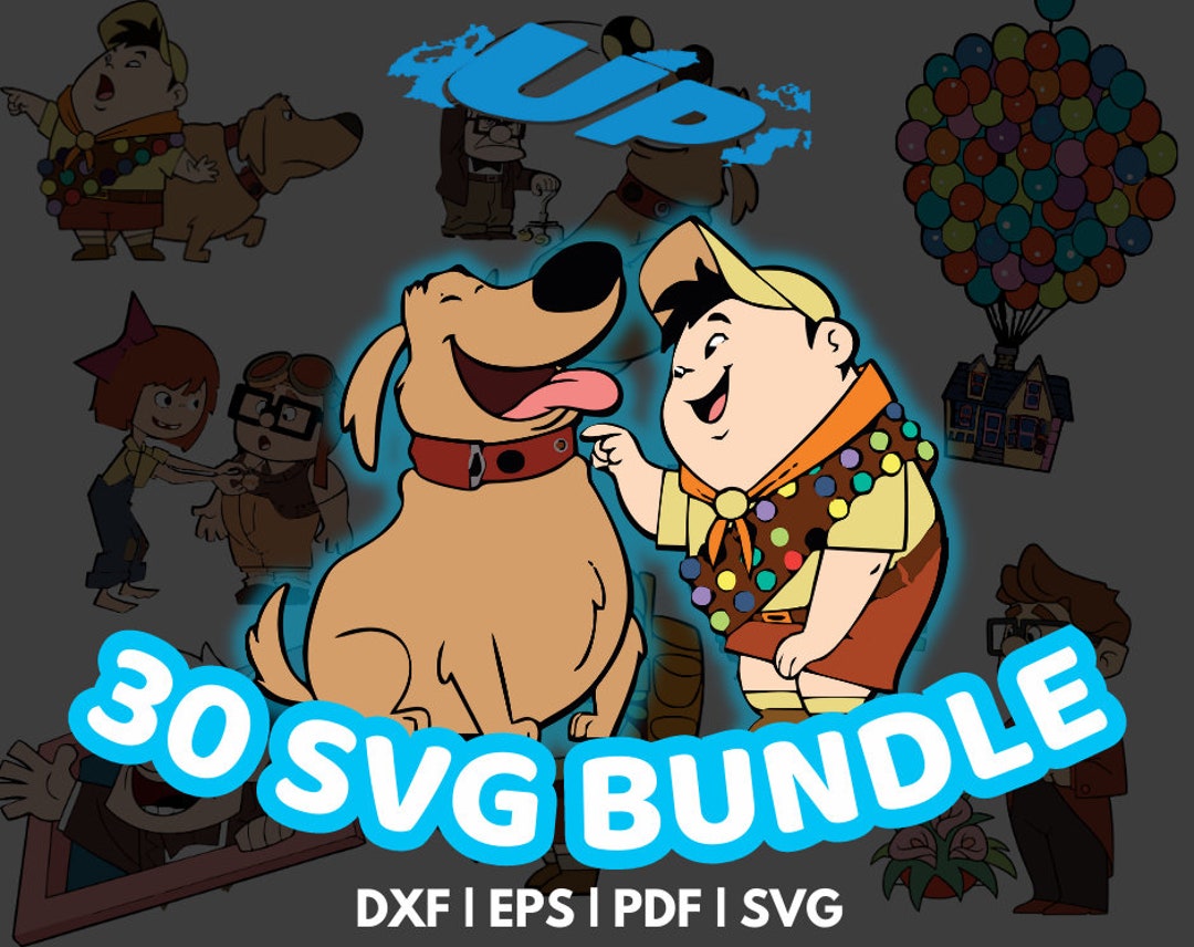 Up Svg, up Russel Bundle Svg, up Clipart, Svg Files for Cricut, Svg Png ...