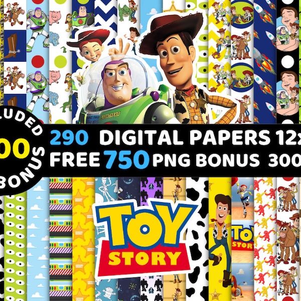 Toy Story Papers - Etsy
