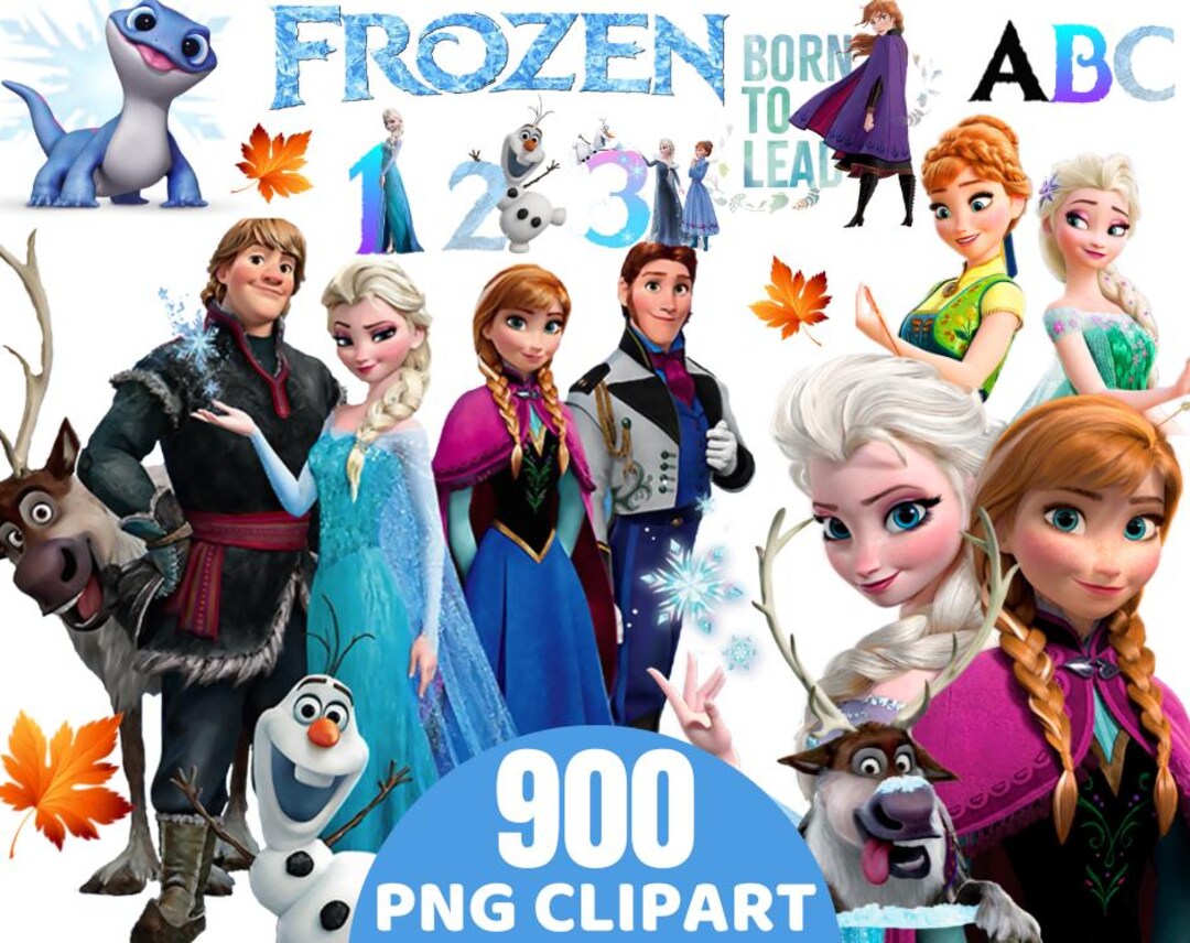 Frozen Clipart PNG, Disney Frozen Characters PNG, Elsa Anna Olaf ...